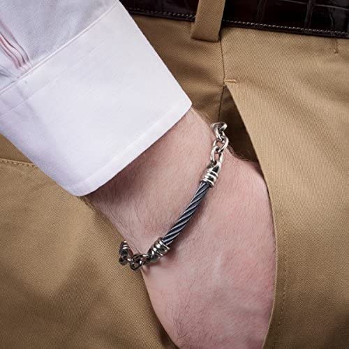 Edward mirell titanium cable bracelet store